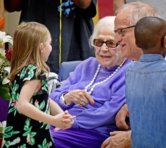 Carter & MacRae Elementary School honors namesake as she turns 100 ...