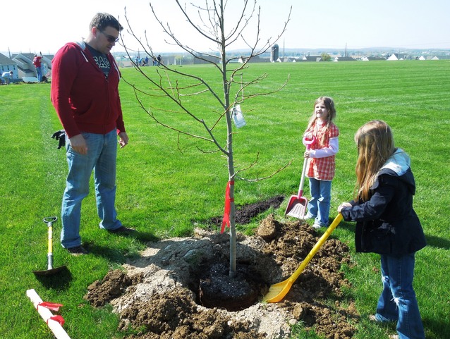 Volunteer tree planters spruce up Penn Township park | News ...