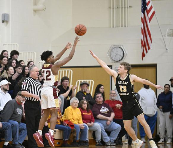 Columbia vs. Delone Catholic - District 3 Class 3A boys basketball ...
