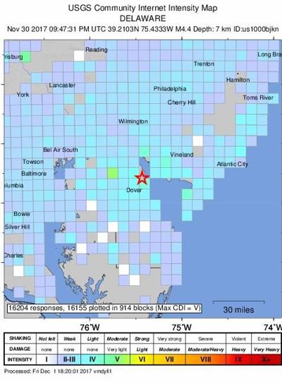 Some Lancaster County residents feel 4.1 magnitude earthquake that hit ...