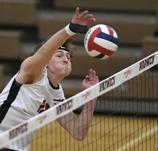Hempfield vs. Warwick - L-L League boys volleyball [photos] | Boys ...