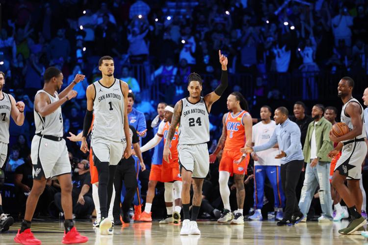 Spurs-Thunder game in Vegas showed a rivalry is here. Now they'll meet ...