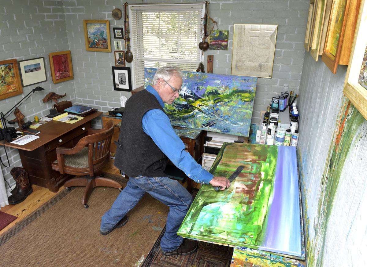 Michael Dutcher:Positive energy through art in show at Mulberry ...