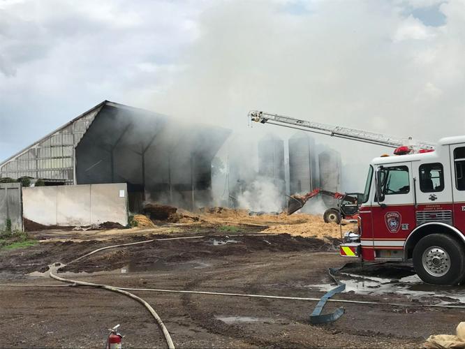 Hay catches fire at Manor Township farm Thursday afternoon | Local News ...
