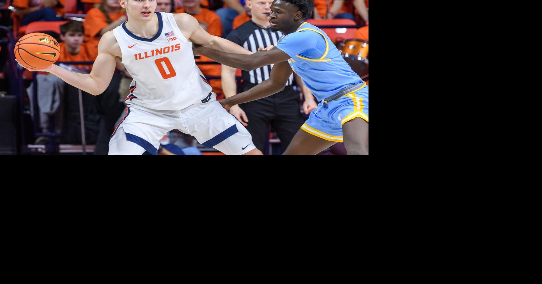 Jake Davis, Keaton Wagler power No. 20 Illinois to a 90-55 win over ...