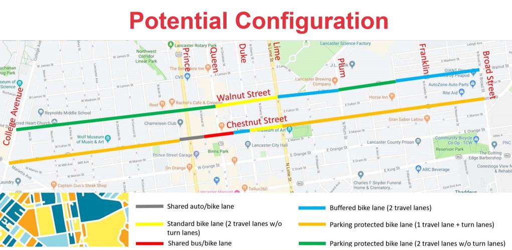 City to hold off for now on Chestnut Street bicycle lane | Local News ...
