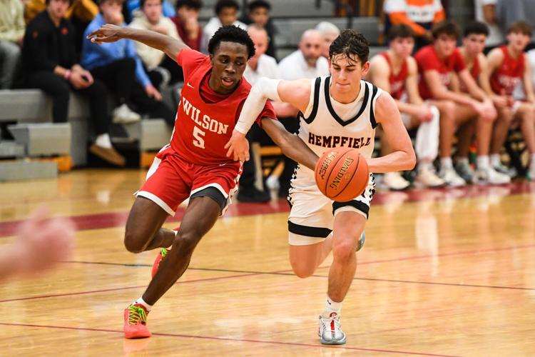 Hempfield vs. Wilson - Hempfield holiday tournament boys basketball ...