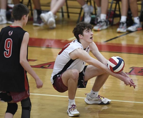 Hempfield vs. Warwick - L-L League boys volleyball [photos] | Boys ...