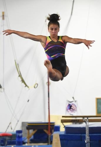 Local gymnast Addison Fatta is seeking a spot on the US Olympic team ...