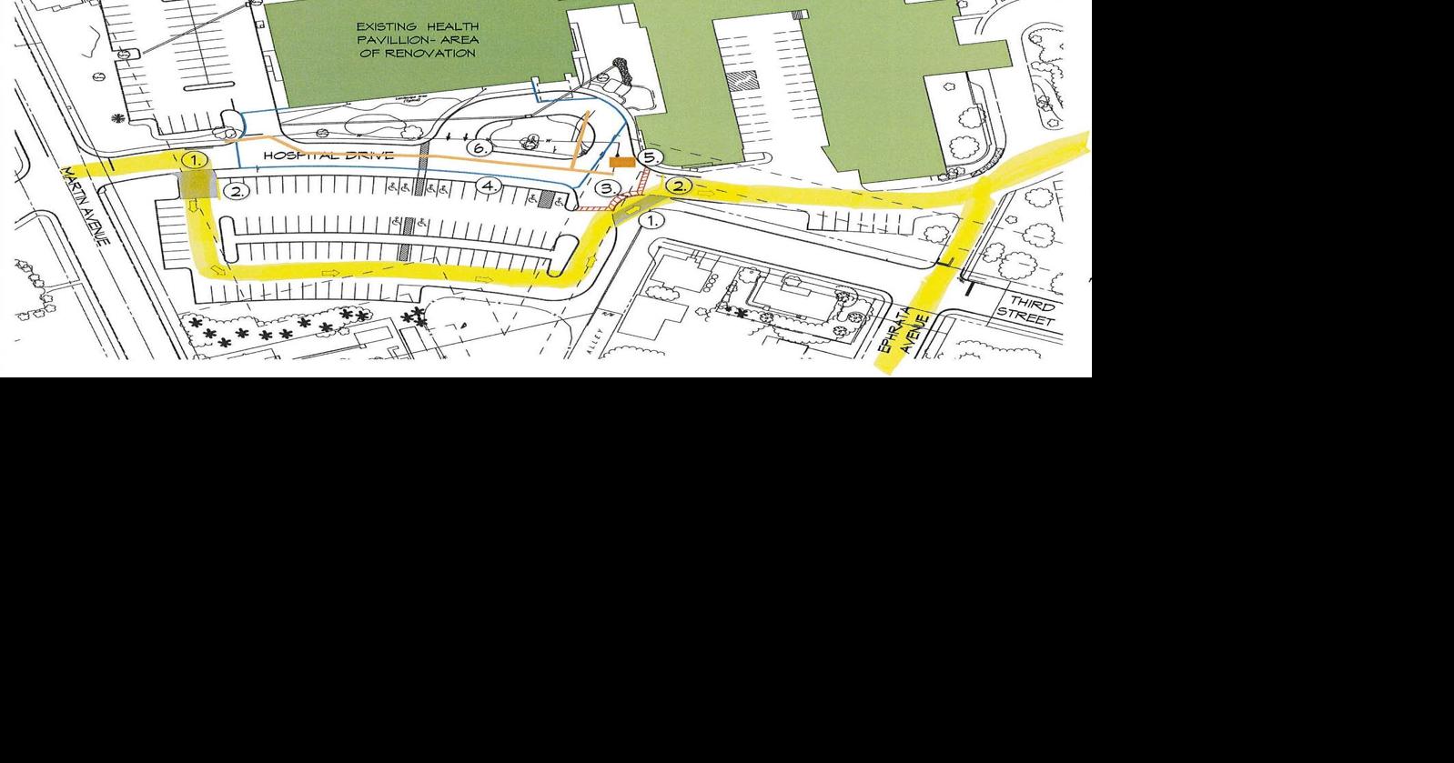 New traffic pattern at WellSpan Ephrata Community Hospital starting ...