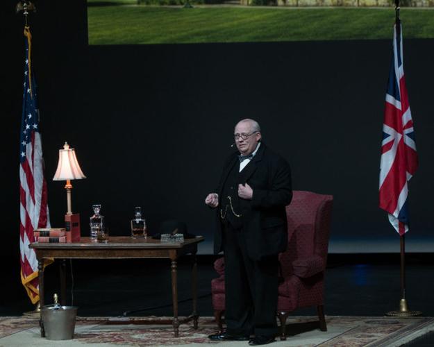 Winston Churchill show at Ware Center has been rescheduled for April 25 ...