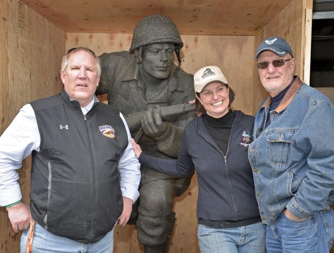'Today it's a reality:' Major Winters statue arrives in Ephrata | News ...