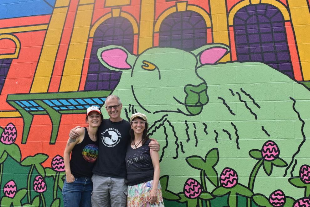 Lancaster artist gets 'married' to the Christian Street Garage art ...