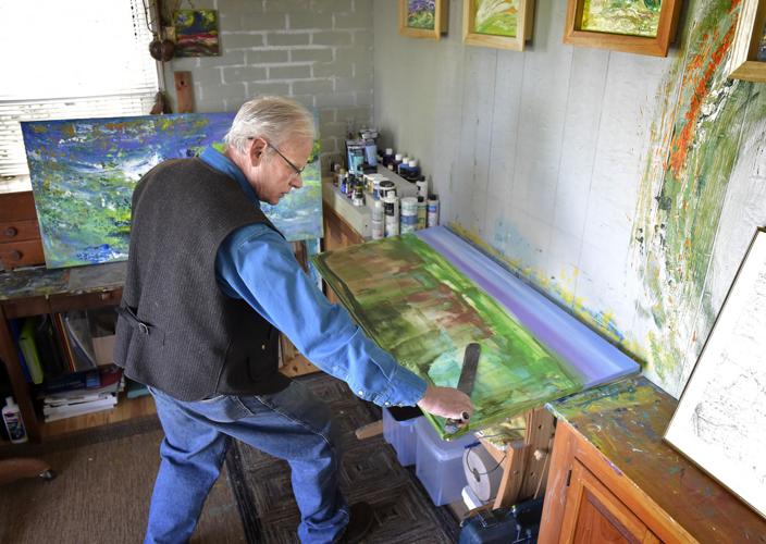 Michael Dutcher:Positive energy through art in show at Mulberry ...