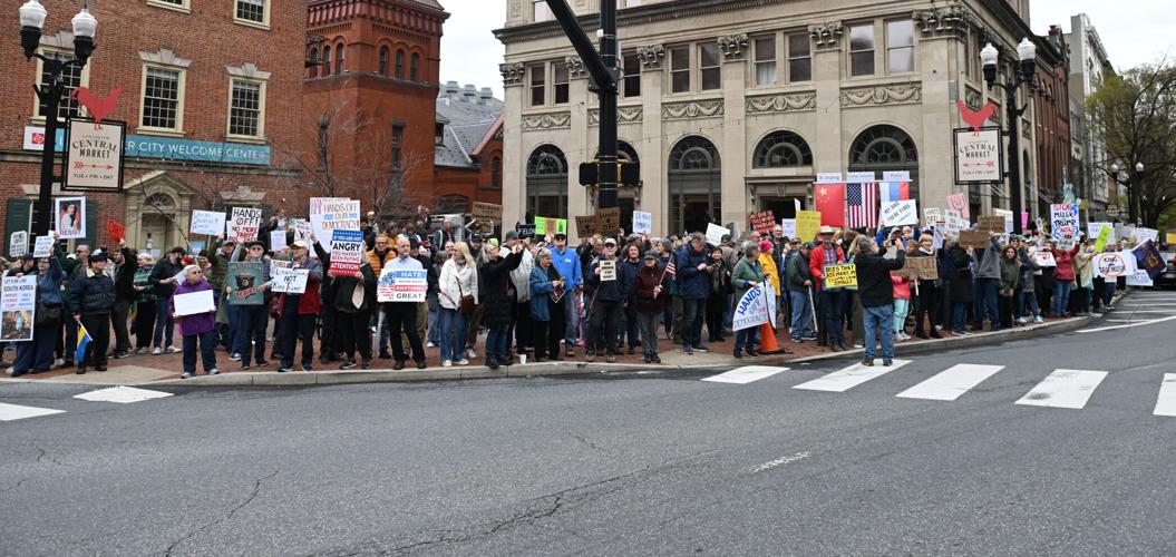 Photos from the Hands Off! protest in Lancaster | Local News ...