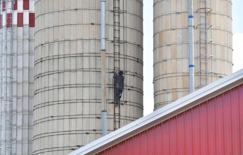 Starting again: Residents help to rebuild barn destroyed by fire in ...