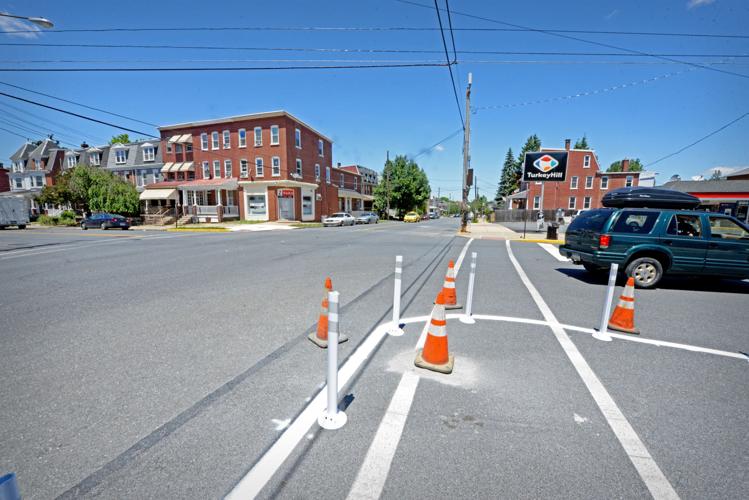 Lancaster city installing temporary roundabout at the intersection of ...