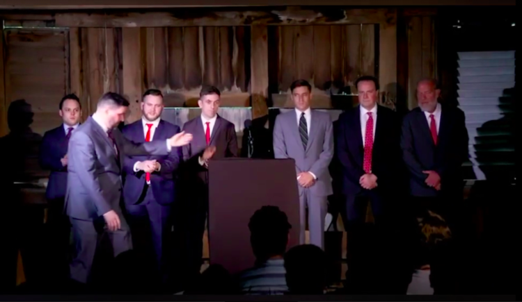 A group of notorious white nationalists met secretly in historic ...