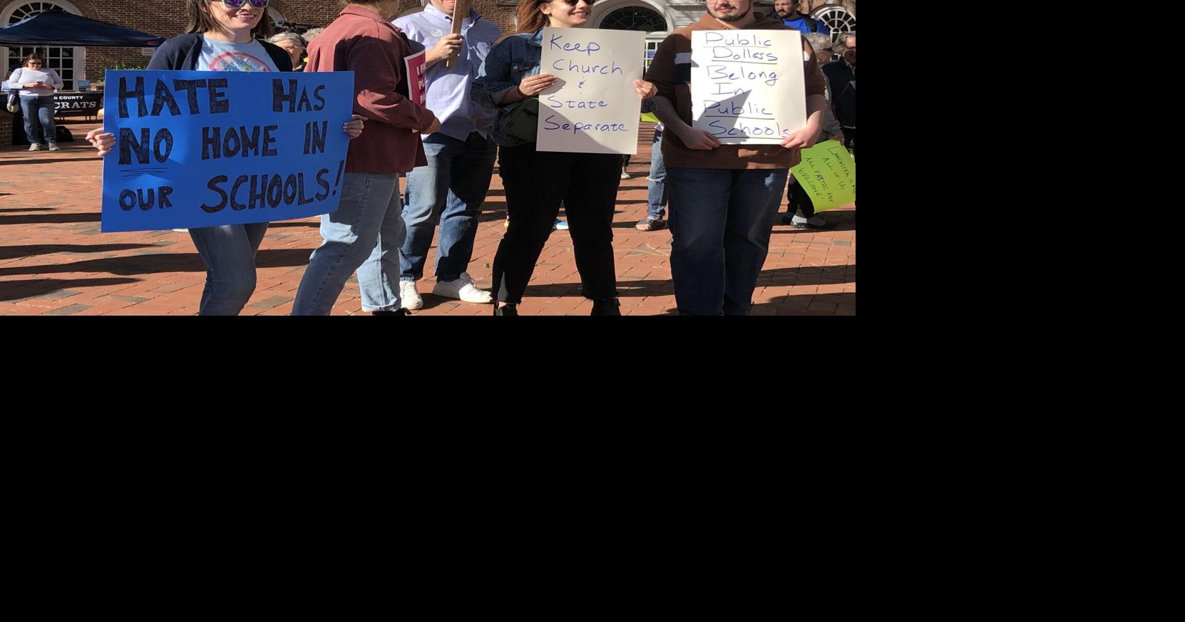 Lancaster Democrats protest Tucker Carlson's appearance at Christian ...