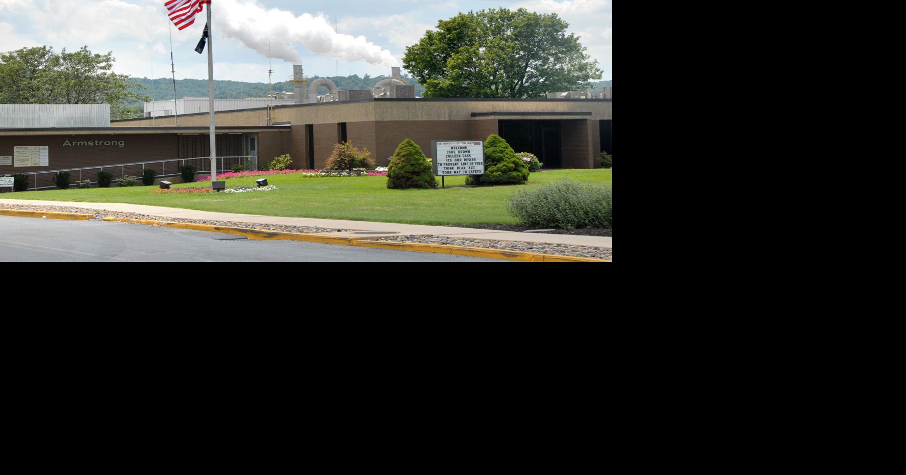 Firefighters battle blaze at Armstrong ceiling and tile plant | Local ...