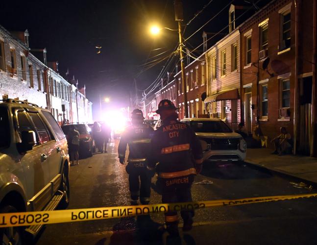 At least 1 person taken to hospital from fire in Lancaster city Monday ...