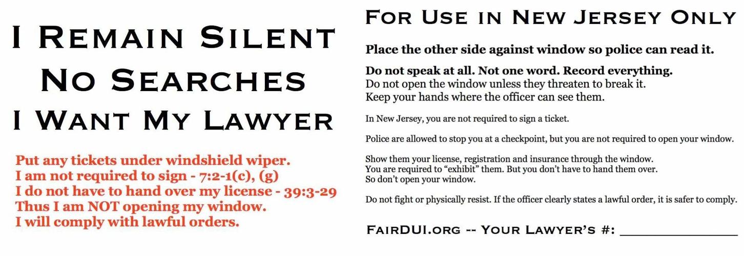 Lawyer creates DUI flier to help people get through sobriety ...