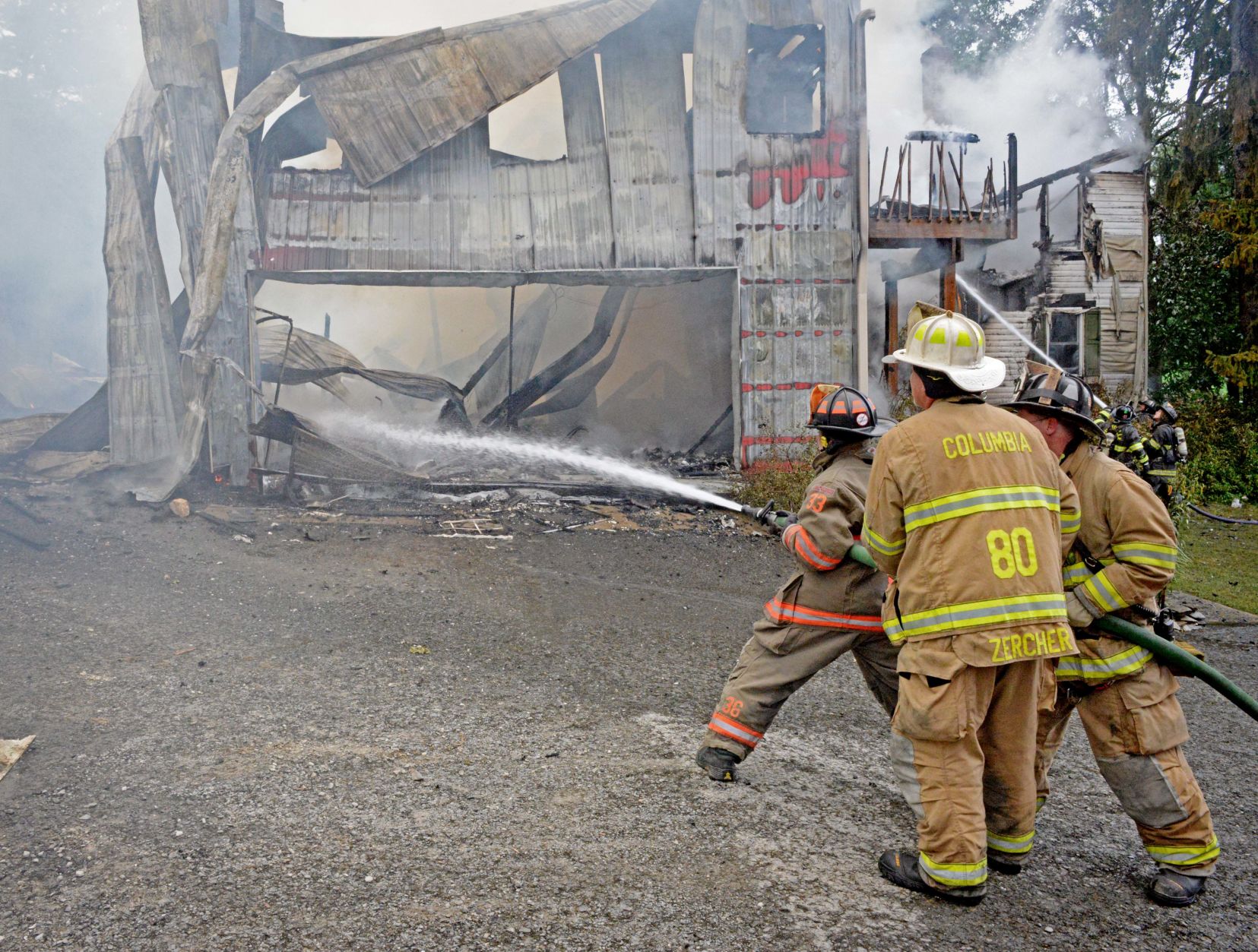 Fire burns barn, house in Manor Twp. Tuesday morning [photos, videos ...
