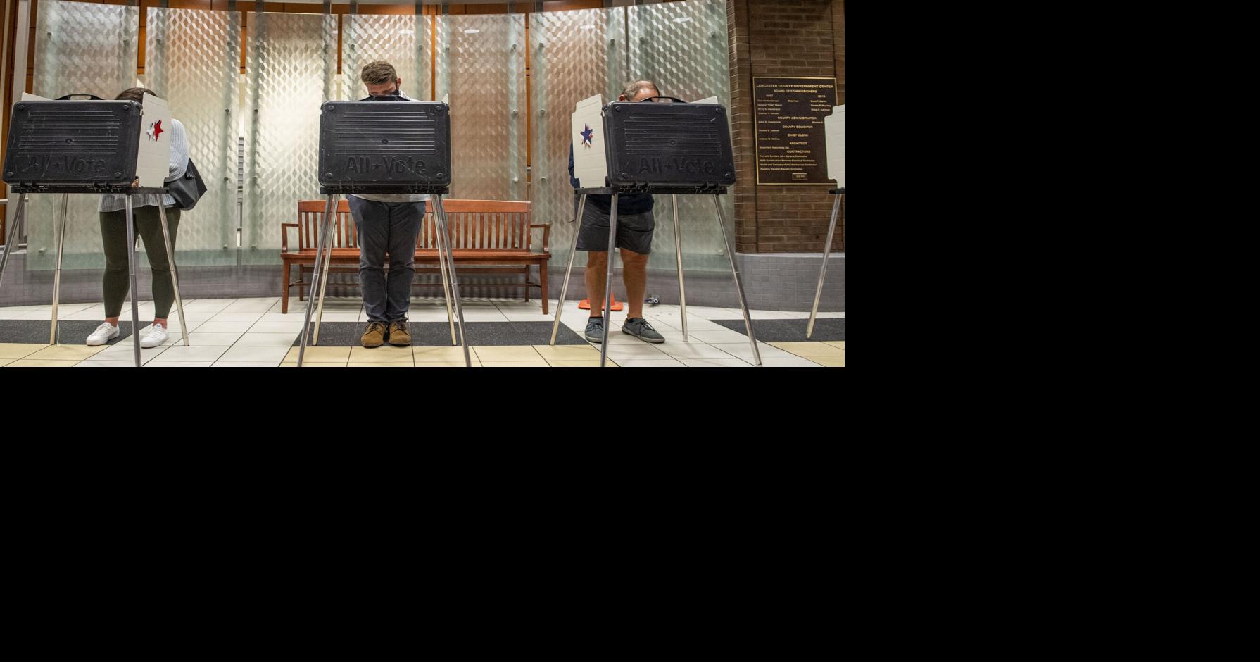 Elections officials demonstrate accuracy of ballot counting equipment ...