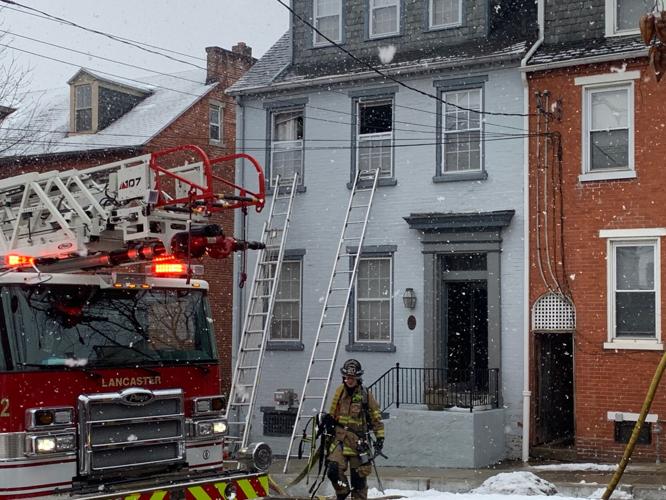 Firefighters respond to apartment fire in Lancaster, 1 transported to ...