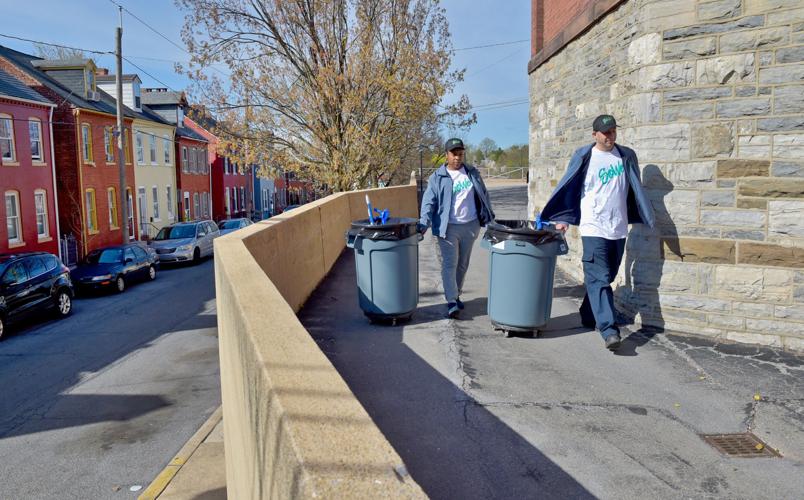 2-person crew gets to work picking up litter in Lancaster's southwest ...