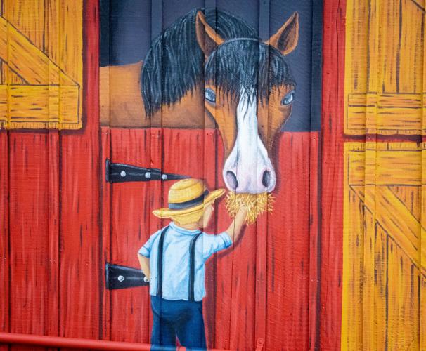 Heidi Ruhl's mural at Amish Farm and House [photos] | Entertainment ...