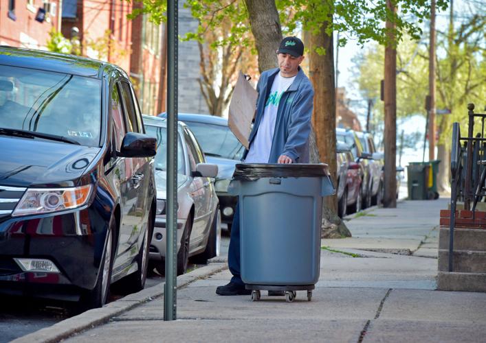 2-person crew gets to work picking up litter in Lancaster's southwest ...