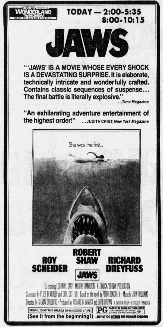 'Shark' play goes behind scenes of 'Jaws' movie shoot; opening on stage ...