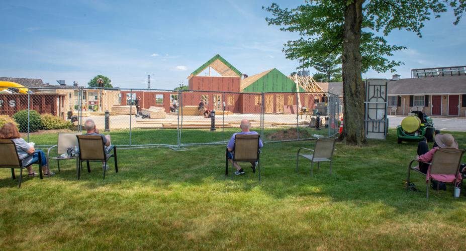 Bird-in-Hand Family Inn 'raises the roof' as part of rebuilding efforts ...