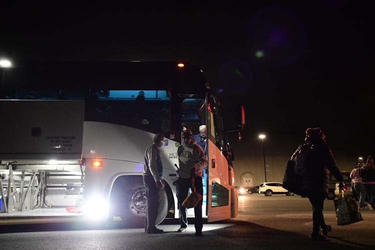 Buses carrying Lancaster County visitors return from Washington DC ...