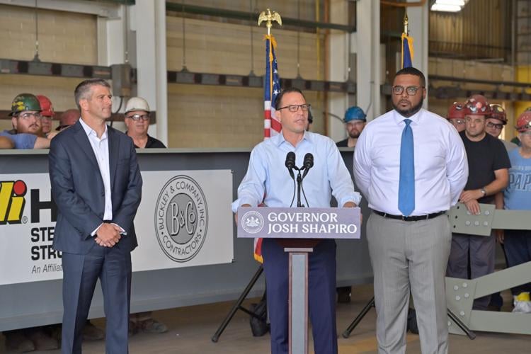 Governor Josh Shapiro visits High Steel Structures [photos ...