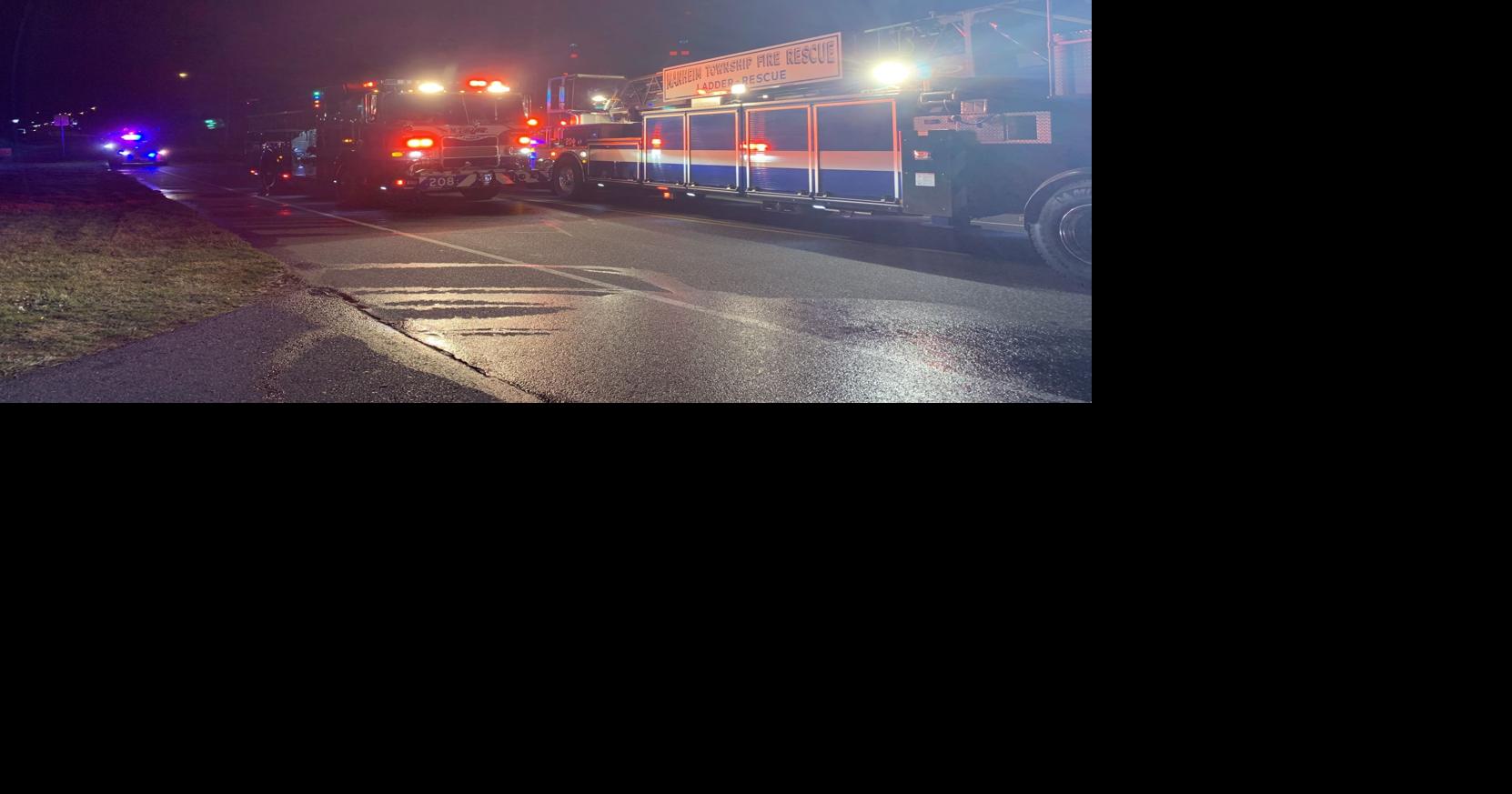 Head-on crash sends more than 1 to hospital, closes part of Lititz Pike ...