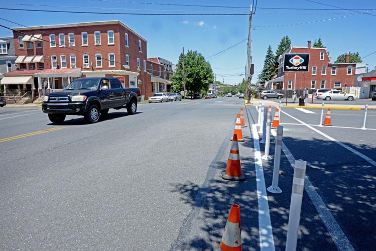 Lancaster city installing temporary roundabout at the intersection of ...