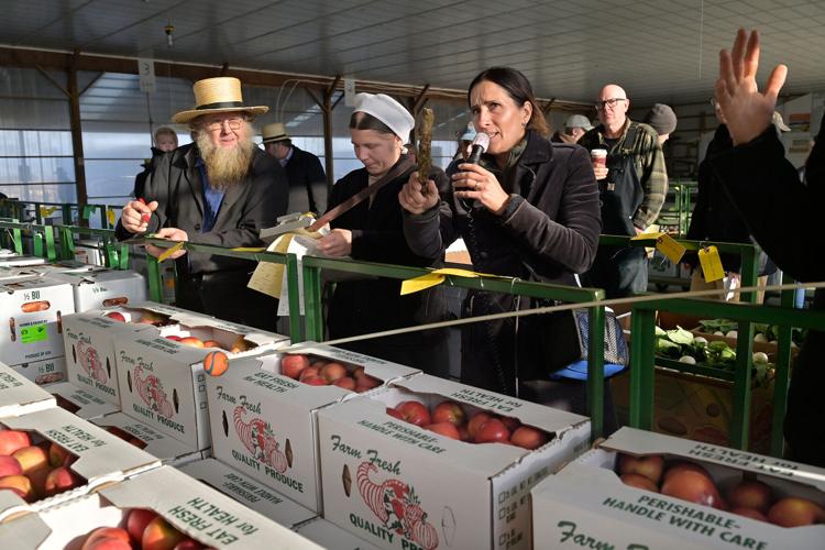 Oxford Produce Auction sells straw, hay and produce [photos ...