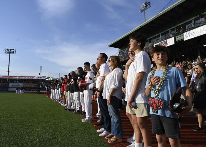 Gov. Josh Shapiro throws out first pitch at Stormers game [photos ...