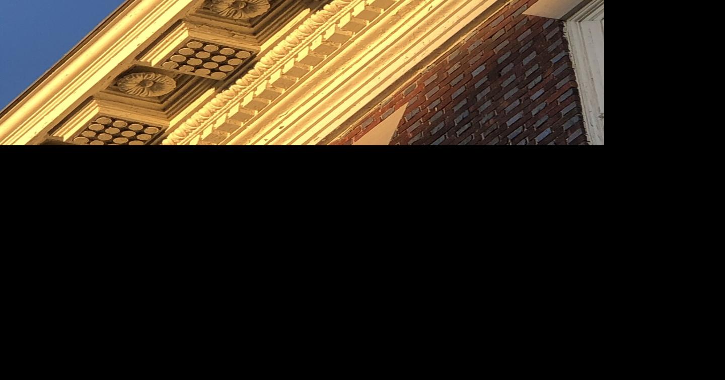 'S' is for soffit, the decorative, protective structure under Lancaster ...