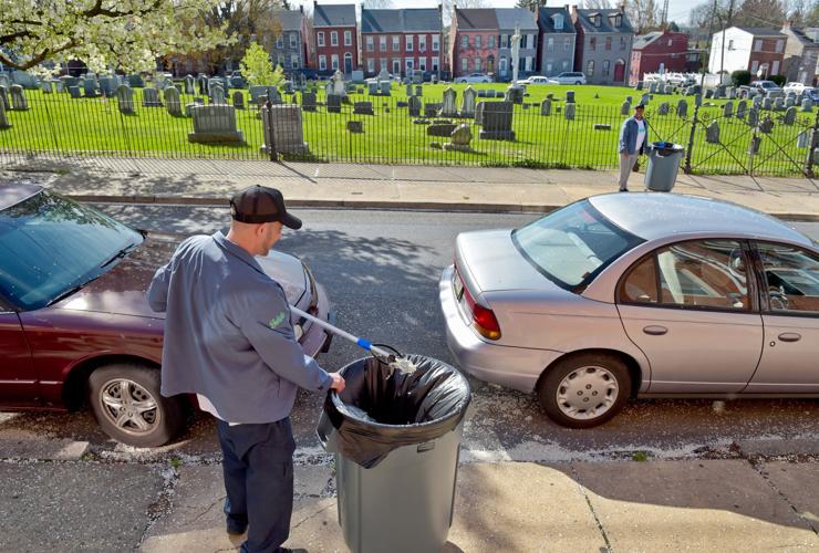 2-person crew gets to work picking up litter in Lancaster's southwest ...