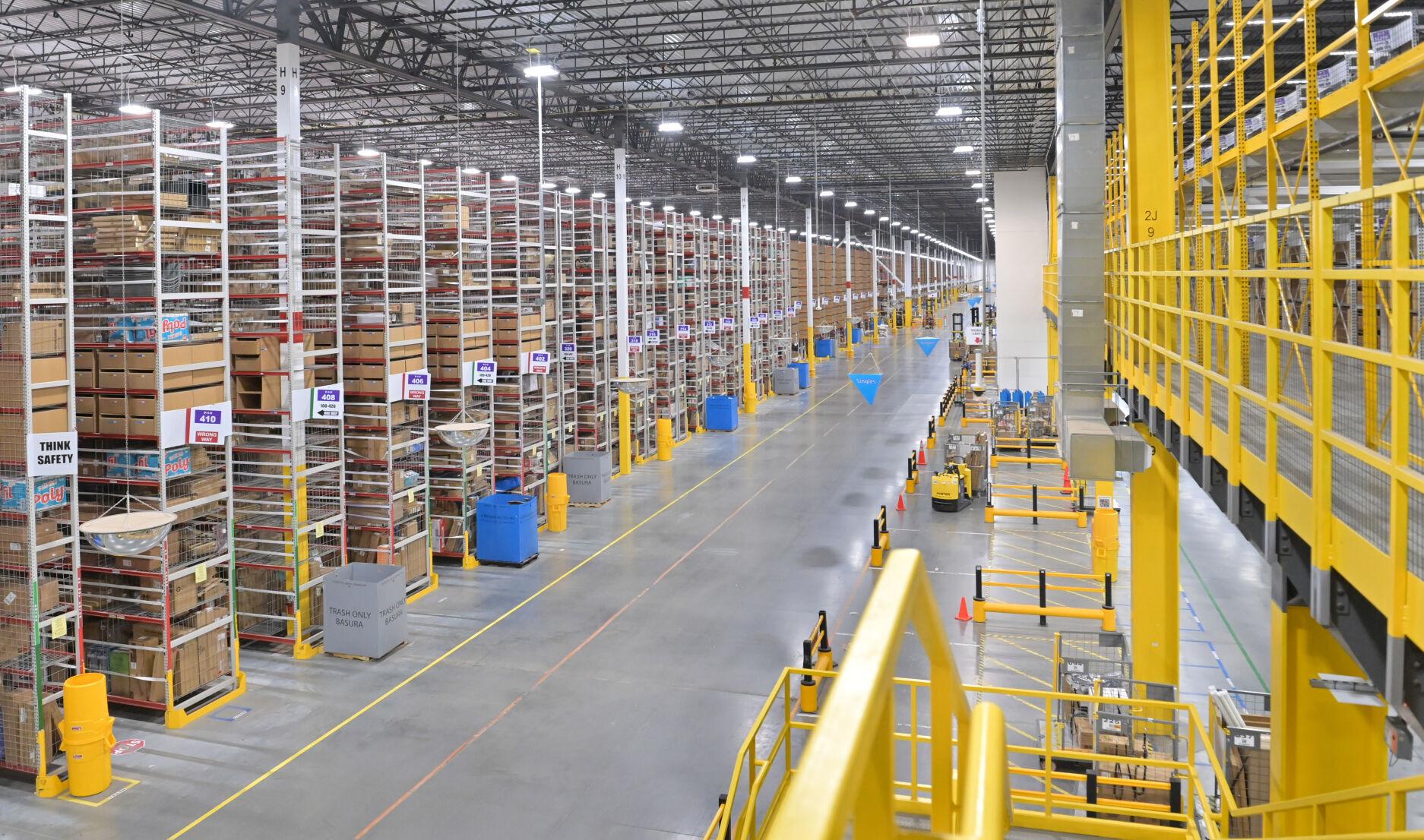 Amazon in central Pa.: Behind the scenes inside massive warehouses ...