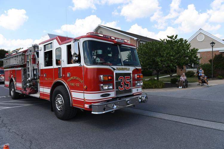 Firefighters visit Fairmount Homes for a community parade [photos ...