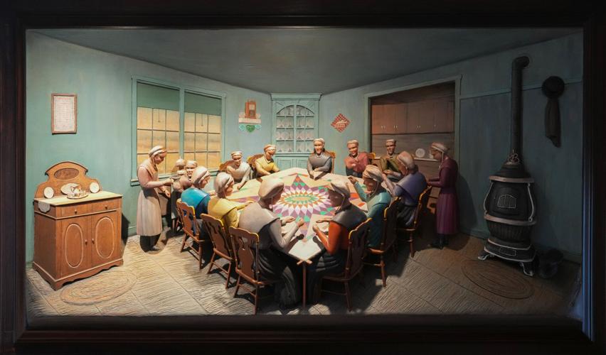 Diversity of Abner and Aaron Zook's artwork on display at Sept. 28 ...