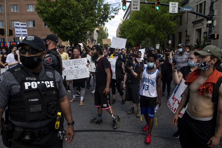 Hundreds protest in Lancaster city Saturday following George Floyd's ...
