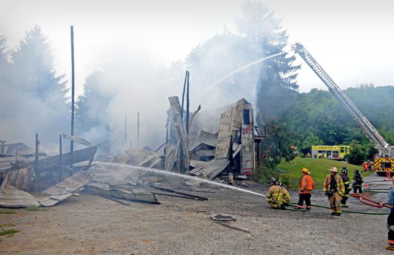Fire burns barn, house in Manor Twp. Tuesday morning [photos, videos ...