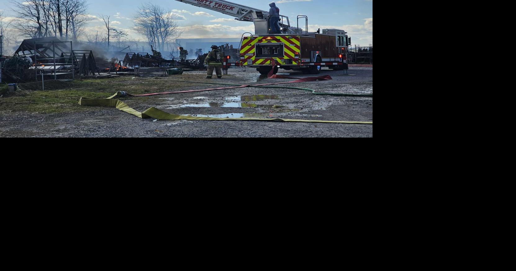 Multiple buildings involved in fire at Manor Township farm Sunday ...