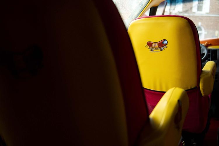 Take a look inside the Oscar Mayer Wienermobile as it stops in ...