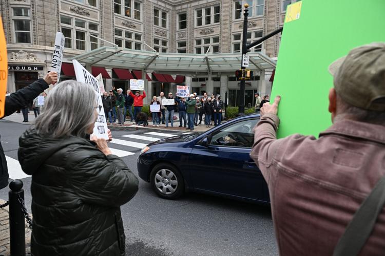 Photos from the Hands Off! protest in Lancaster | Local News ...